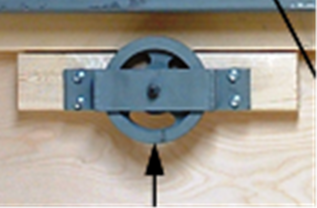 SHEAVE FLAT BRACKET W/O ANGLE DG 500# | Inclinator Dealer Access Portal