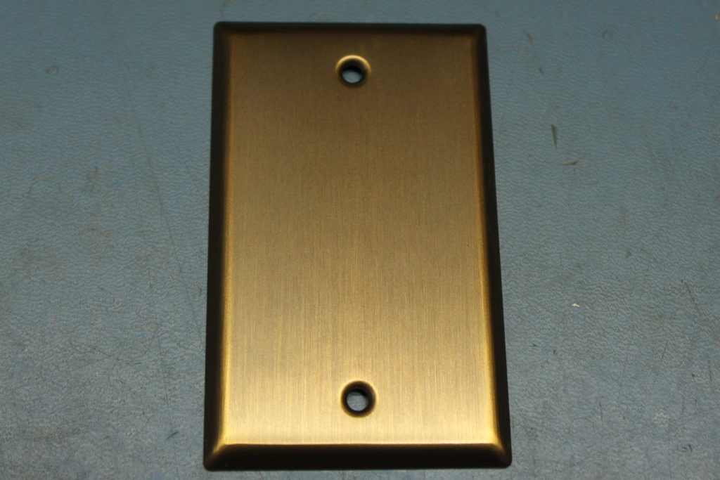 HALL PLATE SINGLE OIL RUBBED BRONZE | Inclinator Dealer Access Portal